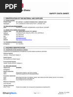Safety Data Sheet: CIF Disinfectant Floor Cleaner | PDF | Occupational ...