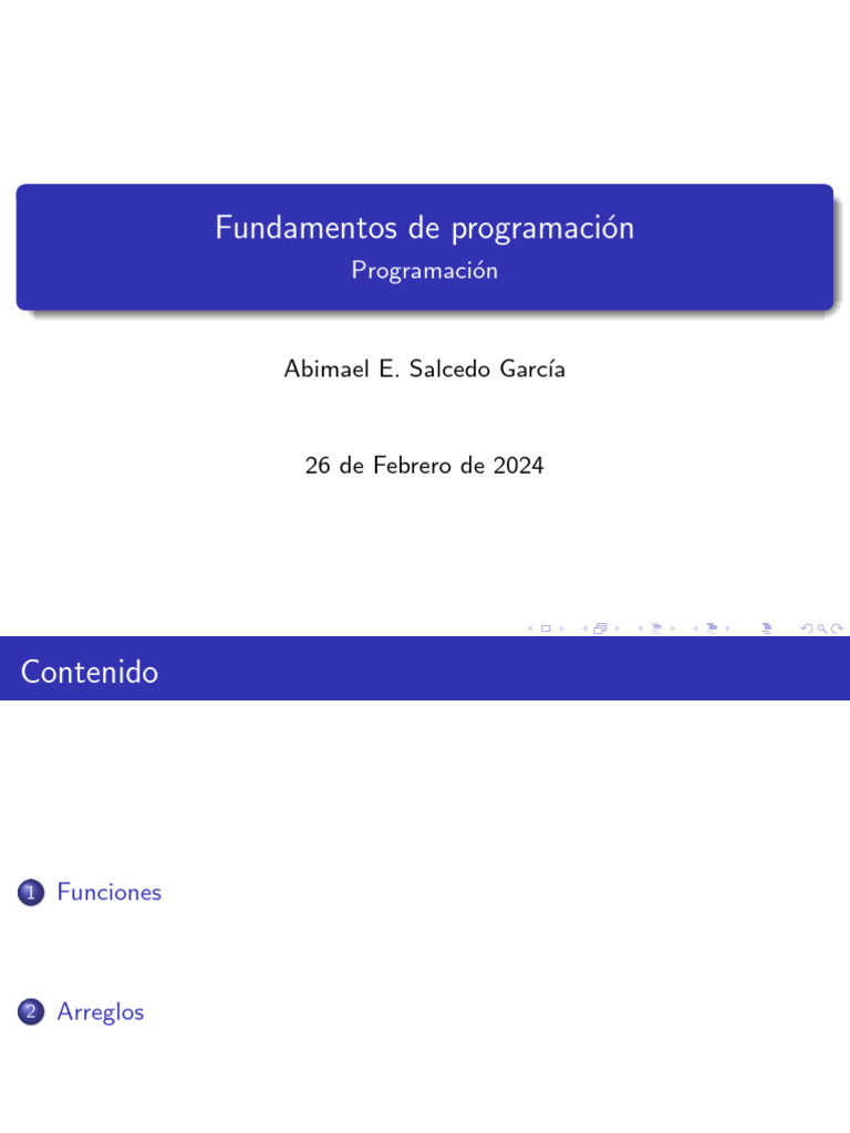 Fundamentos de Programaci On | PDF | Ciencias de la Computación | Ingeniería de software