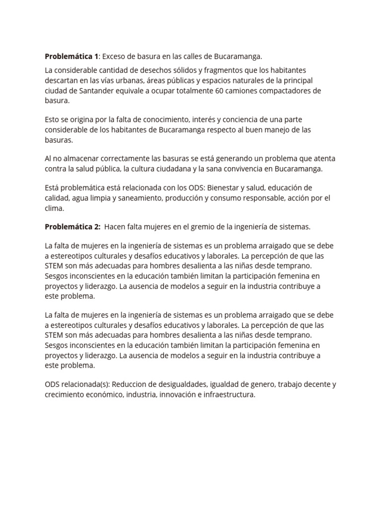 Problemática Tarea 2 | PDF | Desigualdad social | Discriminación y ...