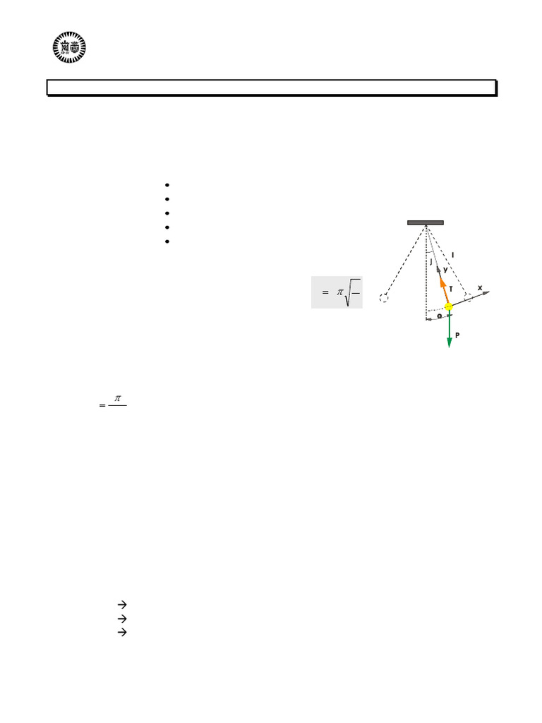 Practica Pendulo Simple | PDF | Péndulo | Oscilación