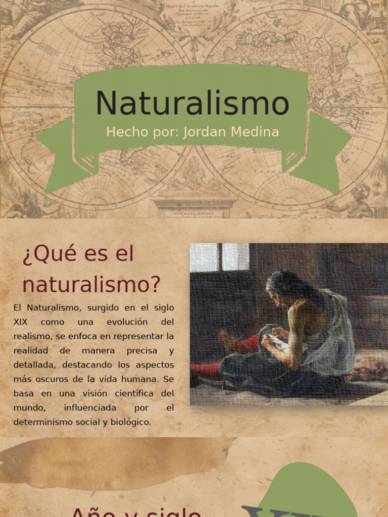 Naturalismo: Características y Aportes | PDF
