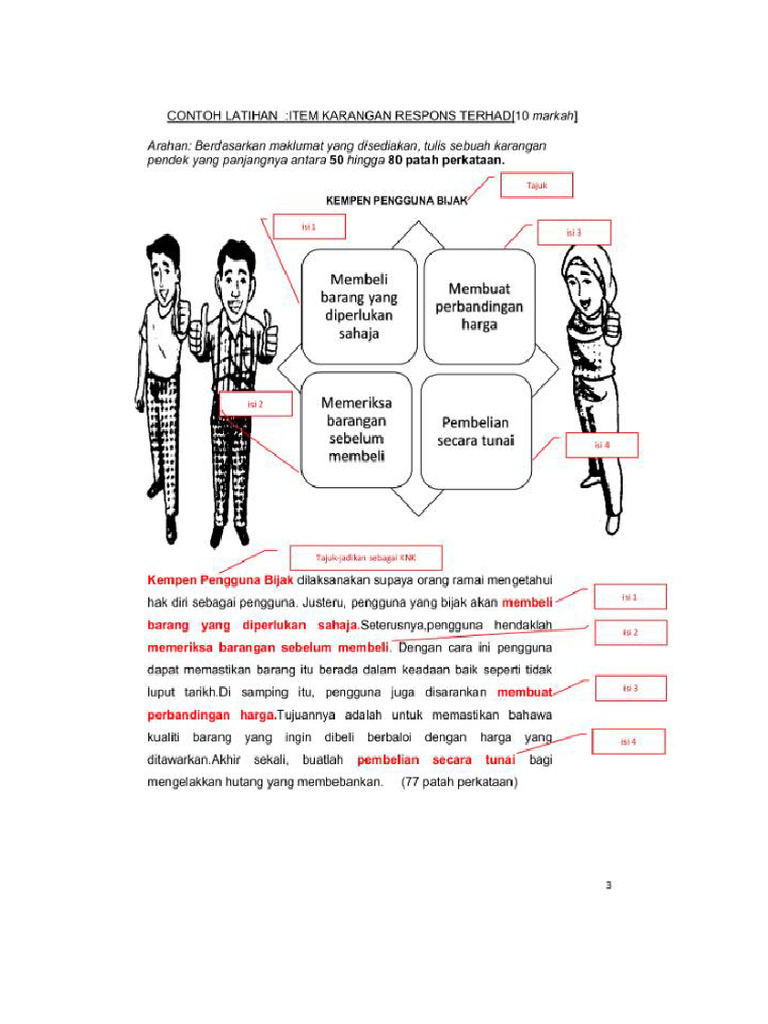 Contoh karangan rangsangan | PDF
