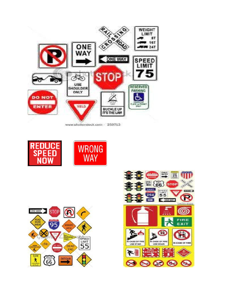 road signs | PDF