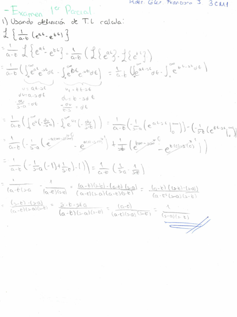 Examen 1er Parcial - HGFJ - 3CM1 | PDF