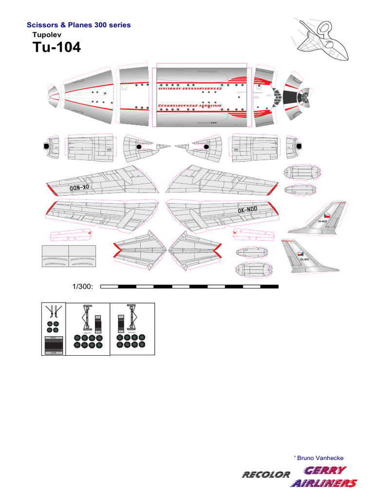 Scissors & Planes: Tu-104 Overview | PDF