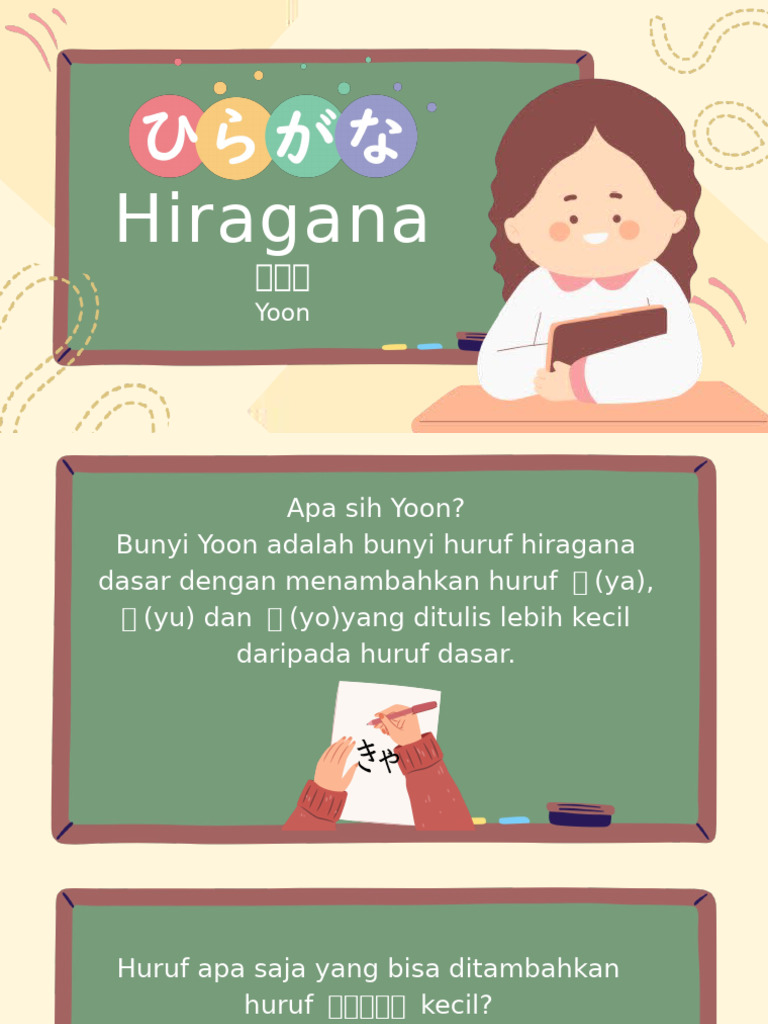 Hiragana Yoon | PDF
