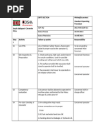 Mining Standard Operating Procedures Guide | PDF | Personal Protective ...