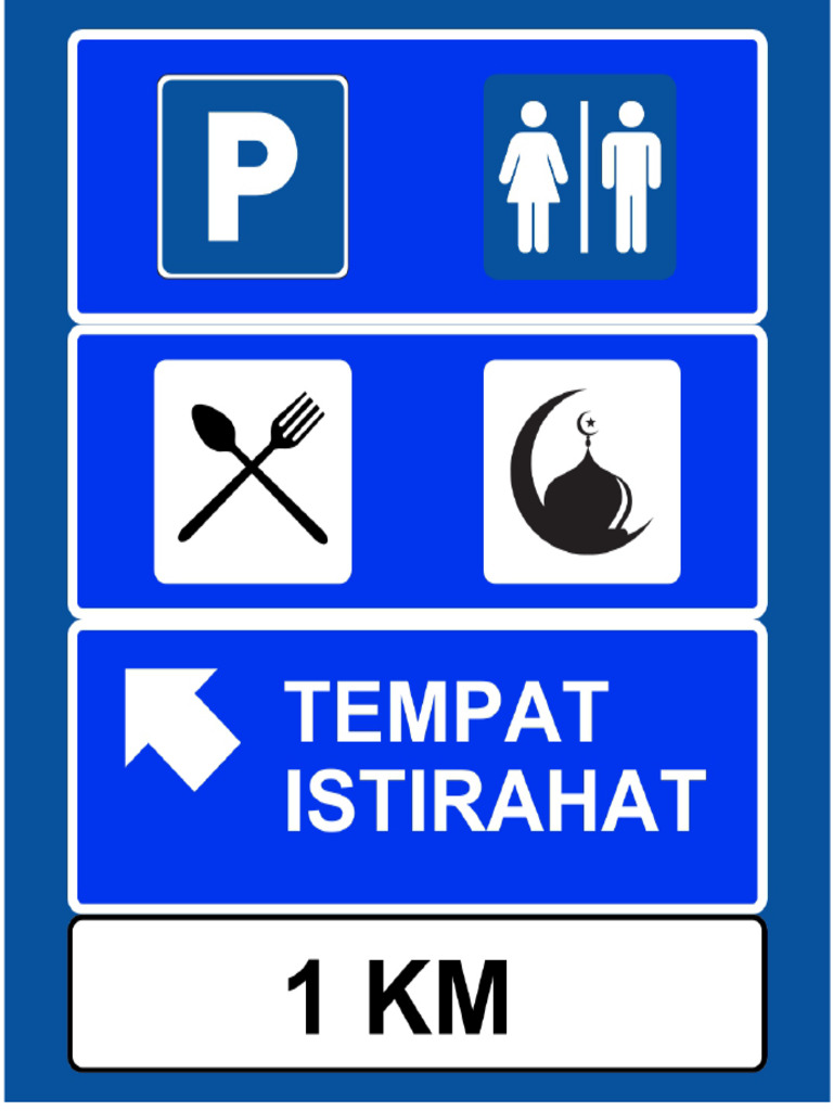 Rambu Tempat Istirahat 17 | PDF