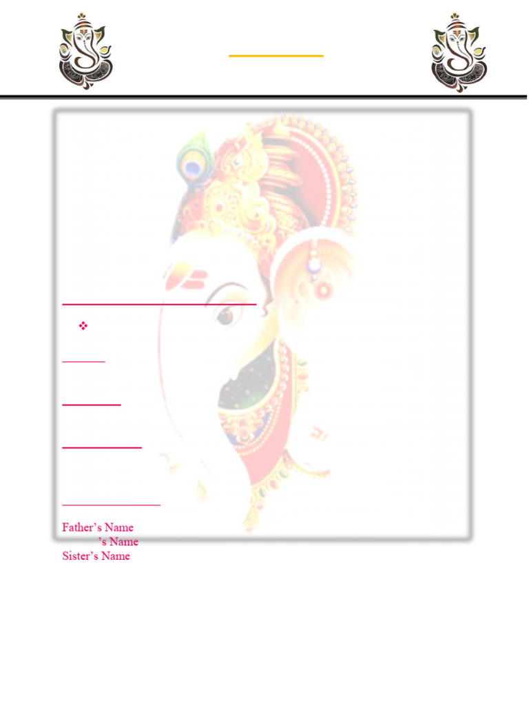 Matrimonial Mukesh Kumar Saw | PDF