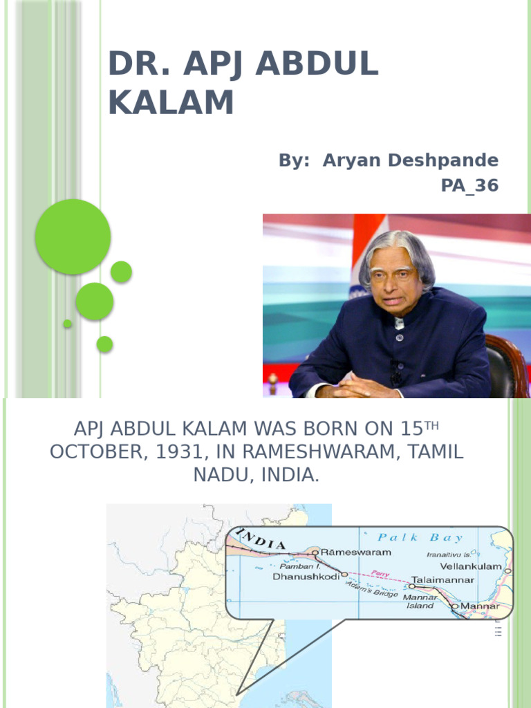 Apj Abdul Kalam Aryan | PDF