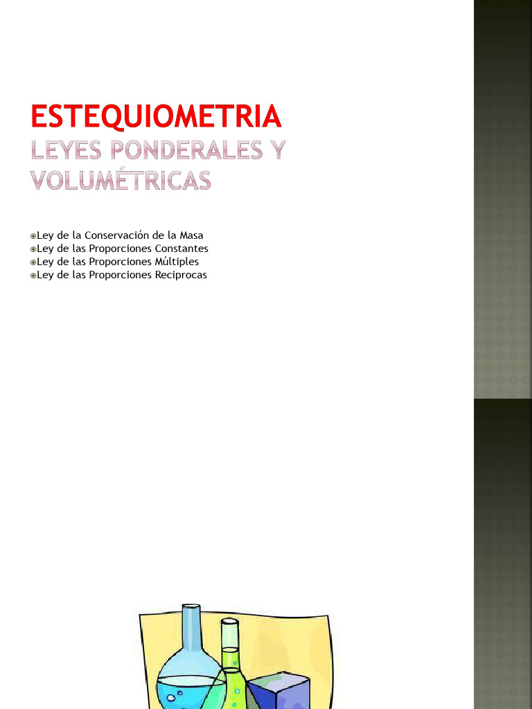 Leyes Ponderales | PDF