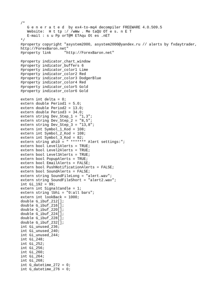 3 - Level - ZZZZ - SemaforNRP Alert | PDF