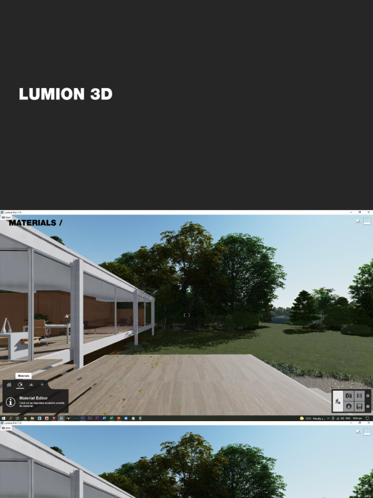 Lumion Module 2_Materials and Environment | PDF