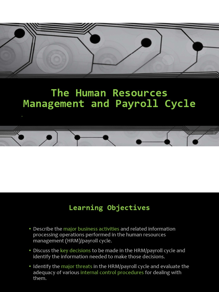 11 HRM and Payroll Cycles | PDF | Payroll | Paycheck