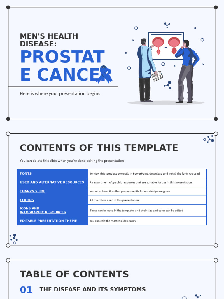 Plantillas PowerPoint de Cáncer de Próstataddd | PDF | Medical ...