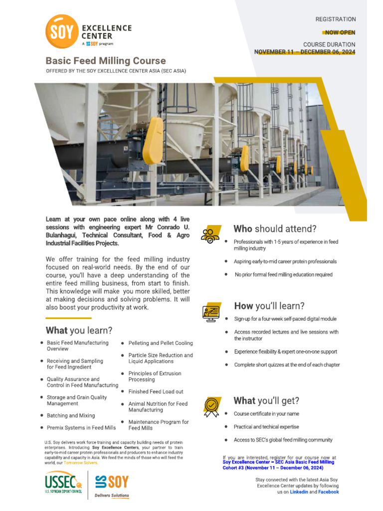 Feed milling Flyer | PDF