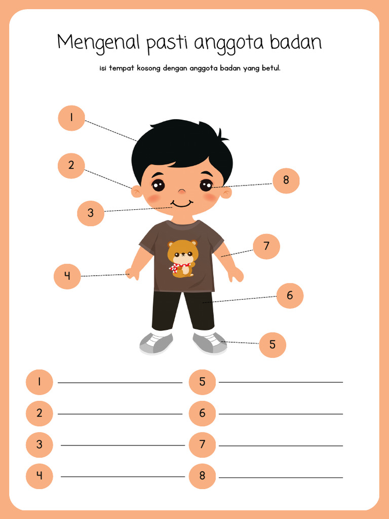 Anggota Badan: Isi Tempat Kosong | PDF