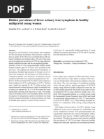 ICIQ Bladder Diary Overview | PDF | Urinary Incontinence | Diseases And ...
