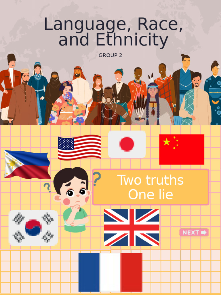 Group 2 Language Race Ethnicity | PDF | Race (Human Categorization ...
