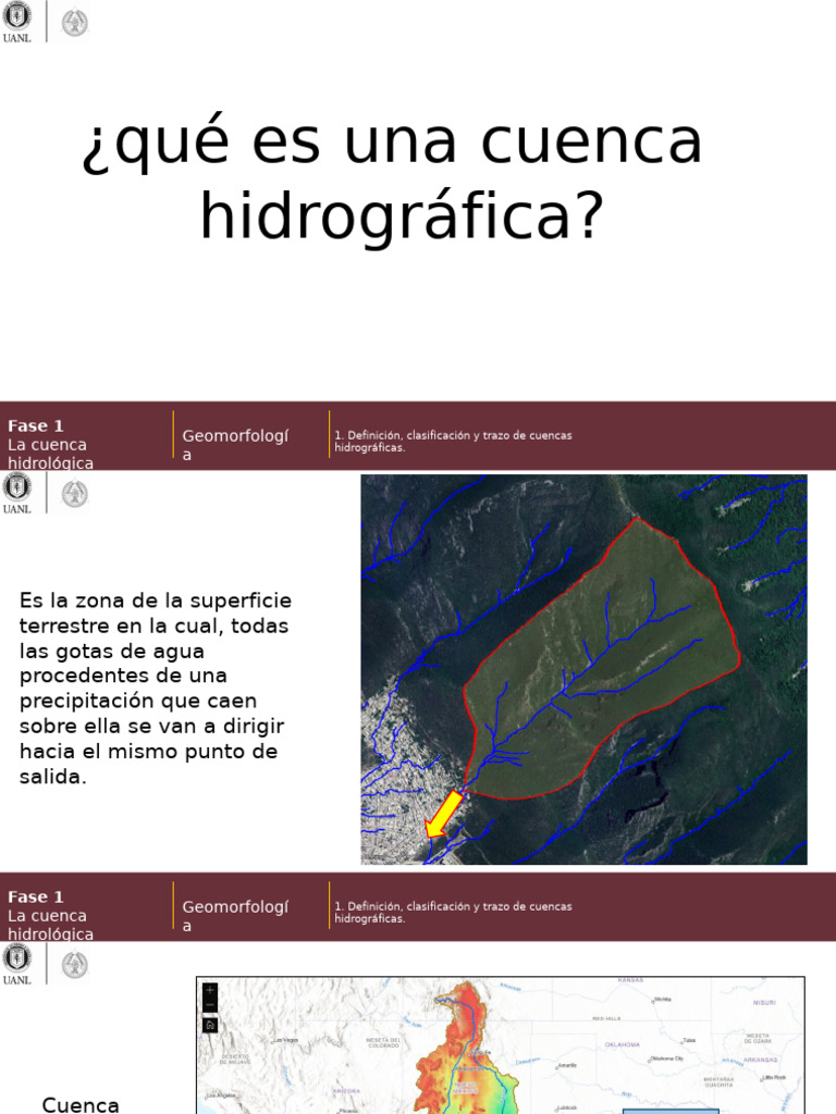 Definición y clasificación de cuencas | PDF | Cuenca de drenaje ...