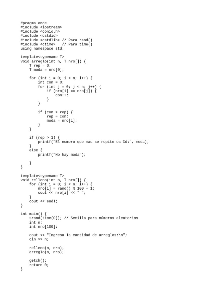 Calcular La Moda | PDF