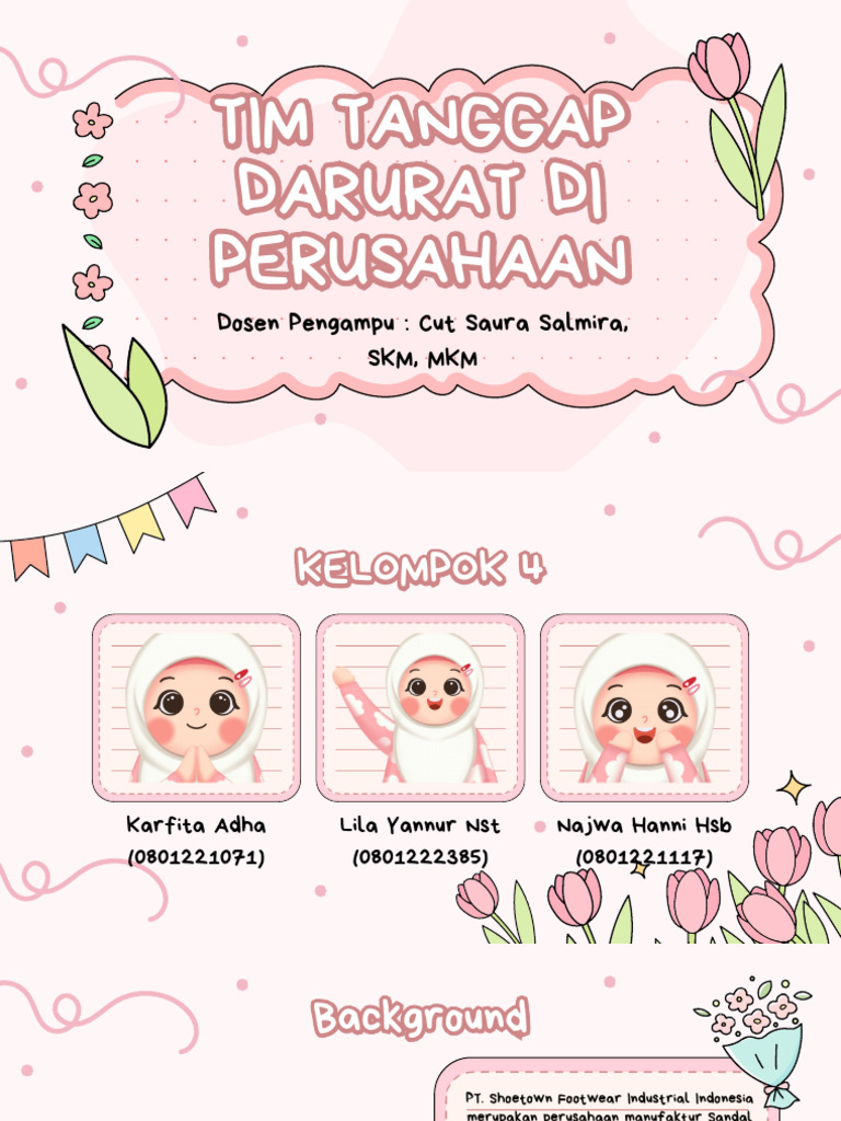 Tim Tanggap Darurat di PT Shoetown | PDF