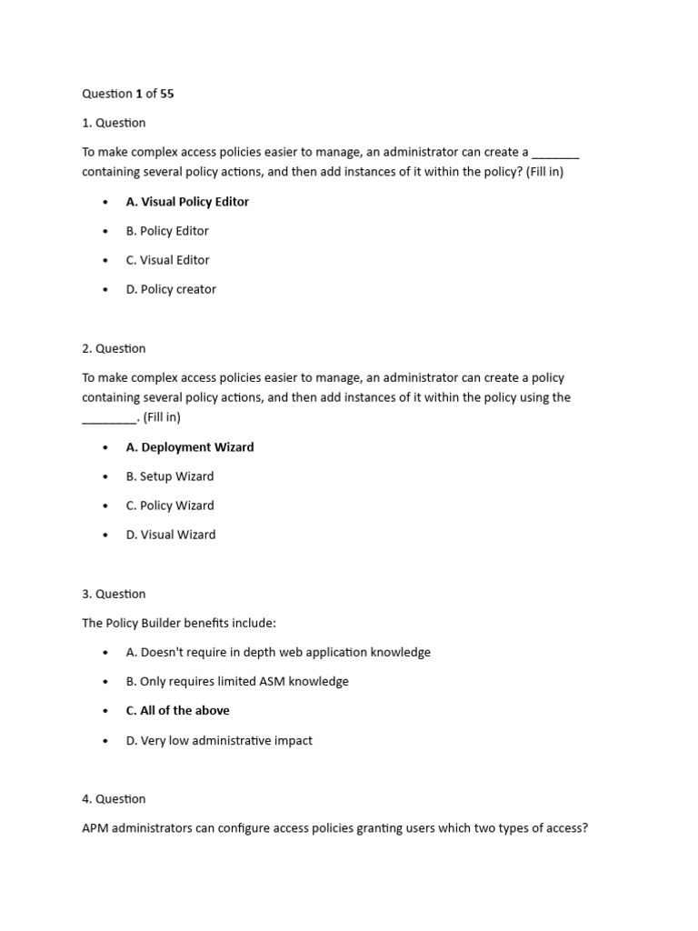 F5-101 Application Delivery Fundamentals I | PDF | World Wide Web ...