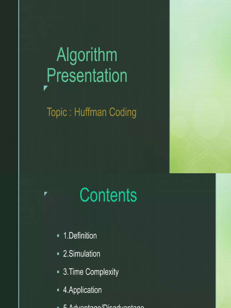 L4 Huffman Coding-1 | PDF