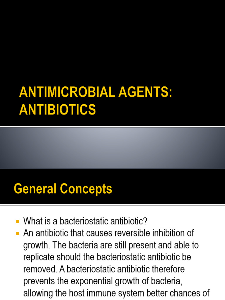 Antimicrobial Agents - Antibiotics | PDF | Beta Lactamase | Penicillin