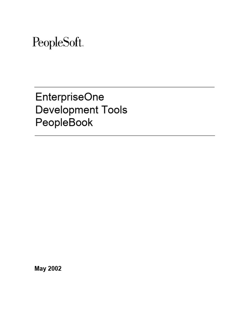 JDE Development Guide | PDF | Window (Computing) | Databases