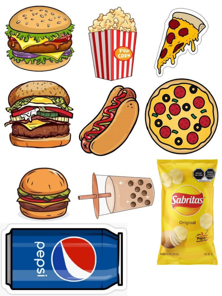 Comida Chatarra y Saludable | PDF