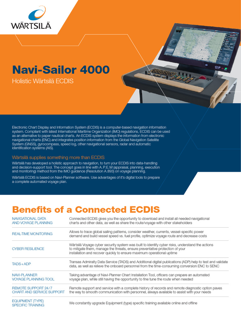 Navi-Sailor 4000 Brochures 5 | PDF | Navigation