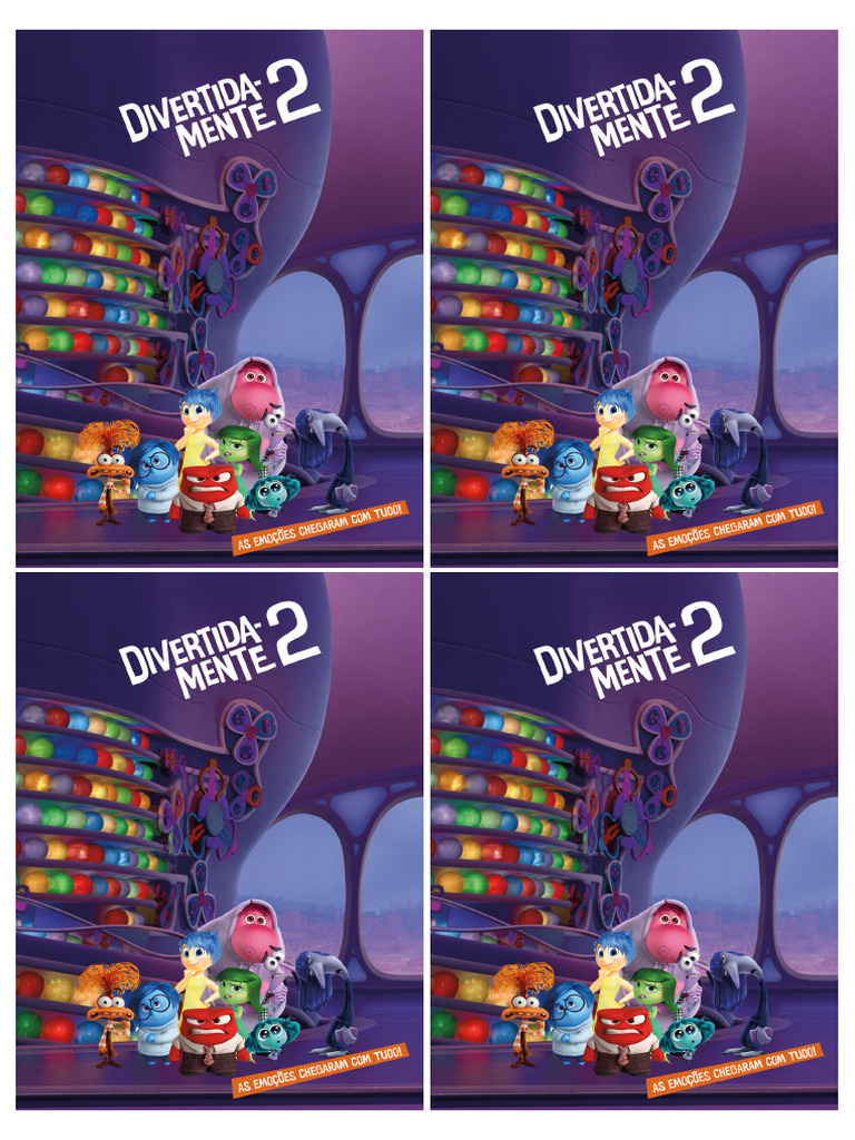 Divertidamente Fundo 10x14 | PDF