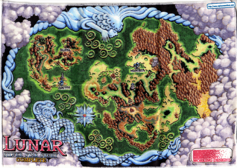 Lunar - Silver Star Story Complete - Map - PSX | PDF