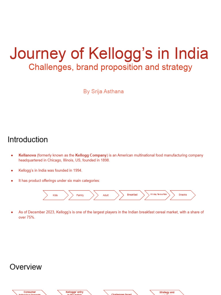 Kellogg's Case Study | PDF