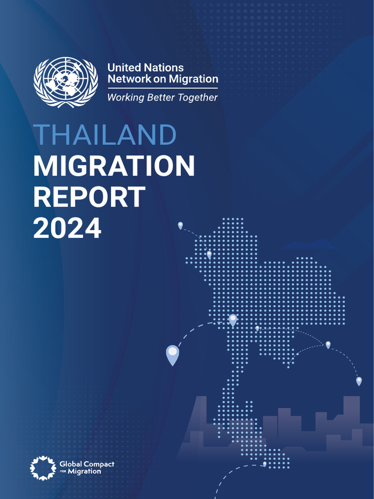 Thailand Migration Report 2024 | PDF | Human Migration | Migrant Worker