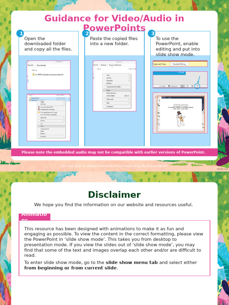 Jungle Animals and Their Sounds | PDF | Microsoft Power Point | Zoology