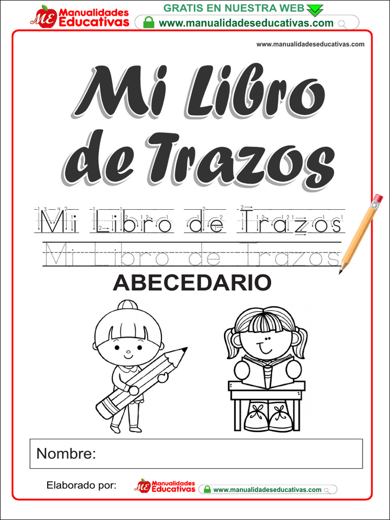 Libro de Trazos Educativo Gratis | PDF