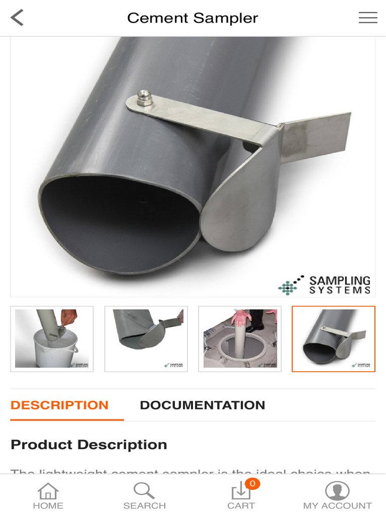 Cement Sampler | PDF