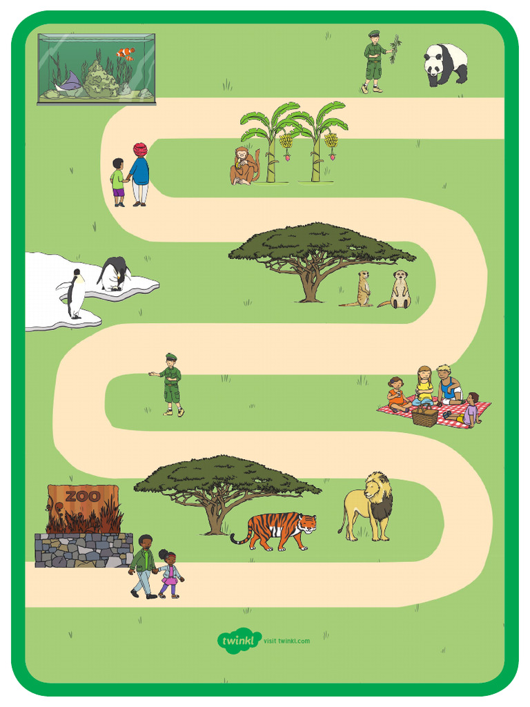 Zoo Role-Play Map | PDF