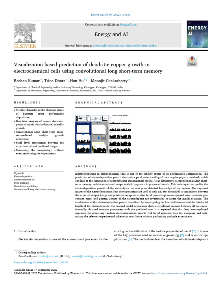 Dendritic Pattern Prediction | PDF | Lithium Ion Battery | Anode