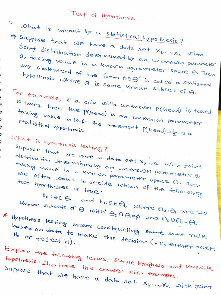 Predictive Modelling Hypothesis Testing | PDF | Methodology | Cognition