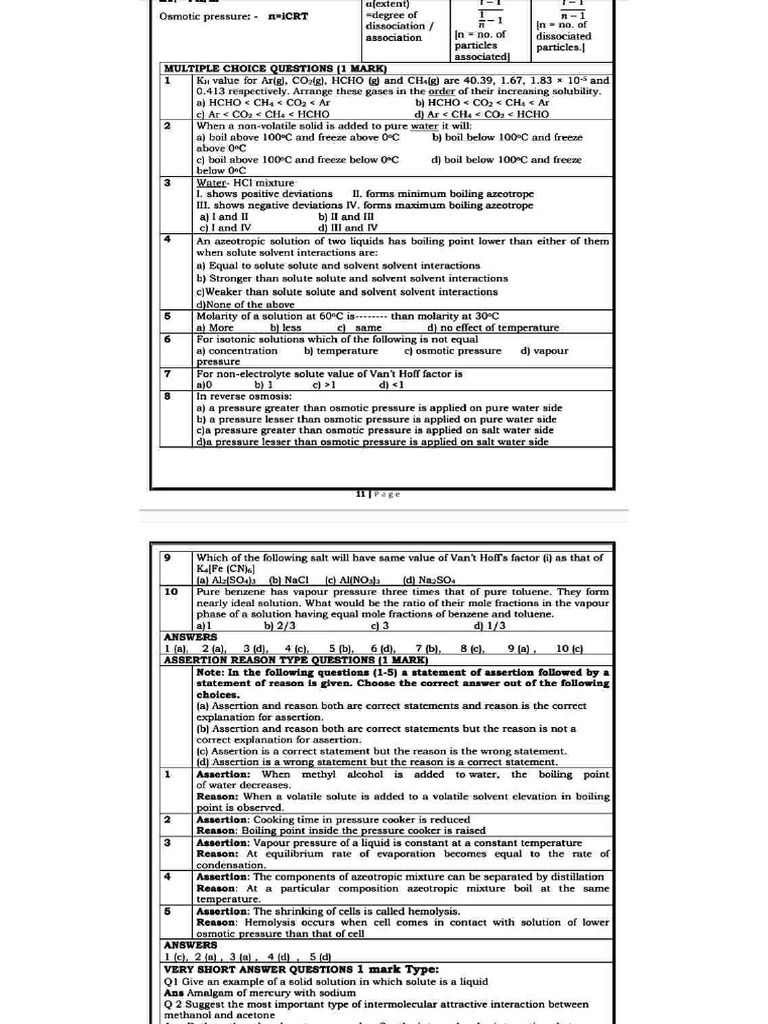 physical chemistry mcq case study pdf | PDF