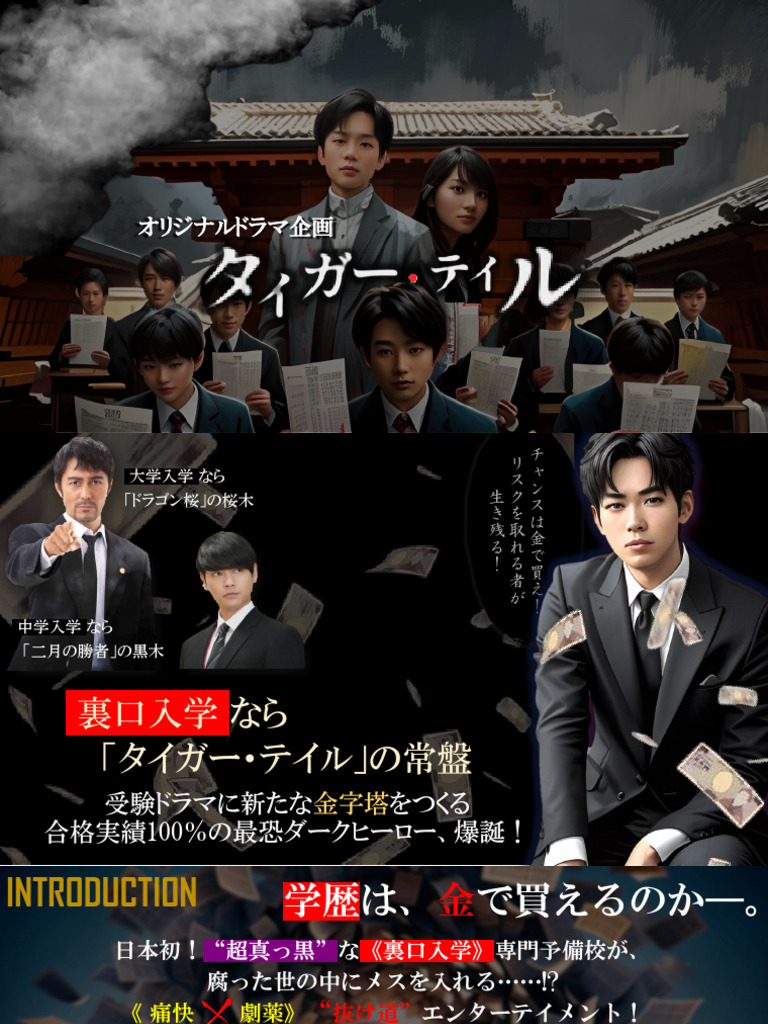 企画書「タイガー・テイル」20240810 -男性版 天野 | PDF