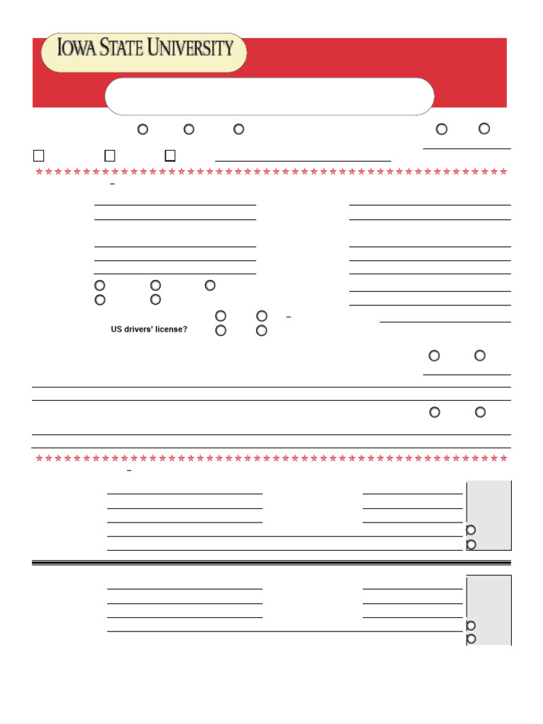 DOR Student Application Facilities (Fillable Form) (3-11-19) | PDF ...