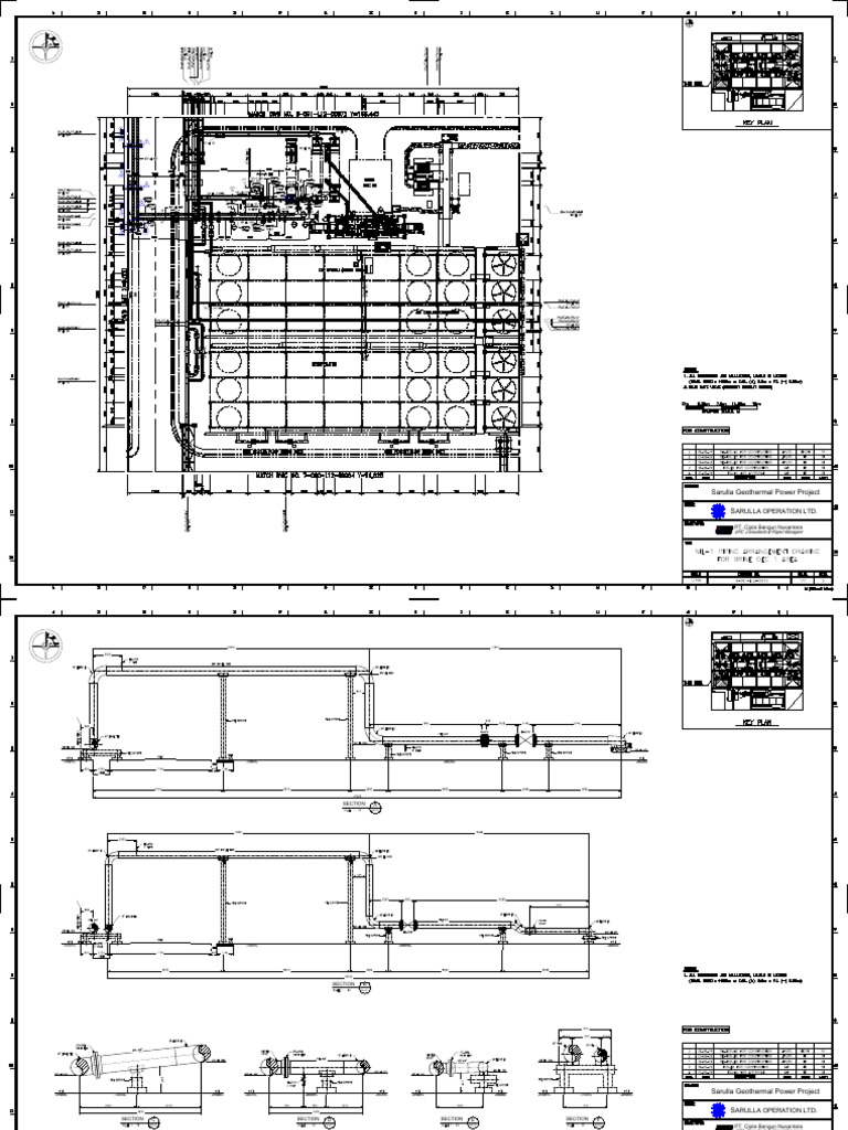 8-091-L12-00073-3, Piping Arrangement Drawing For Brine OEC 1 Area333 | PDF