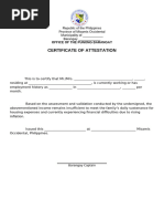 INTENT LETTER For Reclassification | PDF