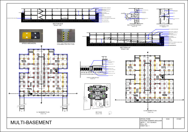 Basement Plan Architecture | PDF | Wall | Architectural Elements