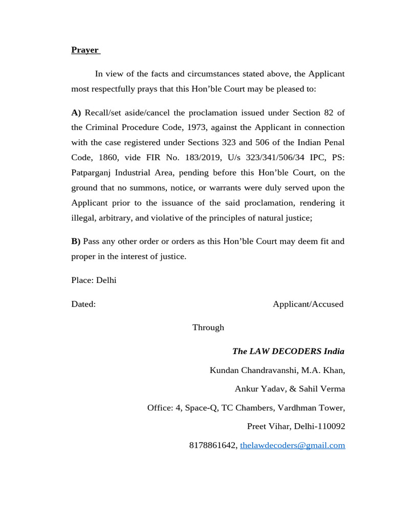 82 Cancellation Arvind Dubey | PDF | Crimes | Crime & Violence