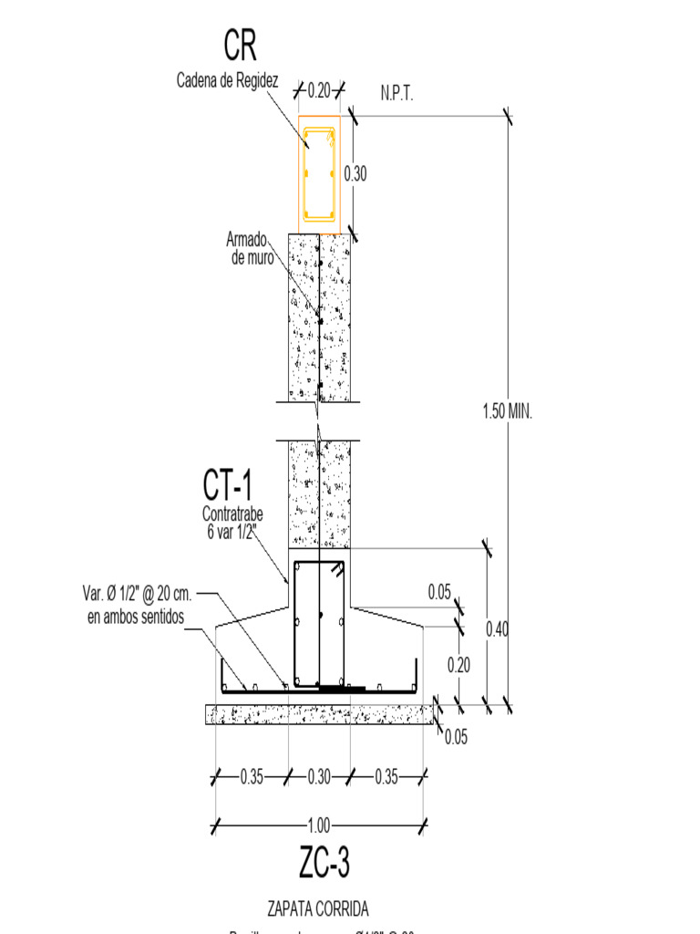 Detalles de Cimentacion-layout2 2 | PDF